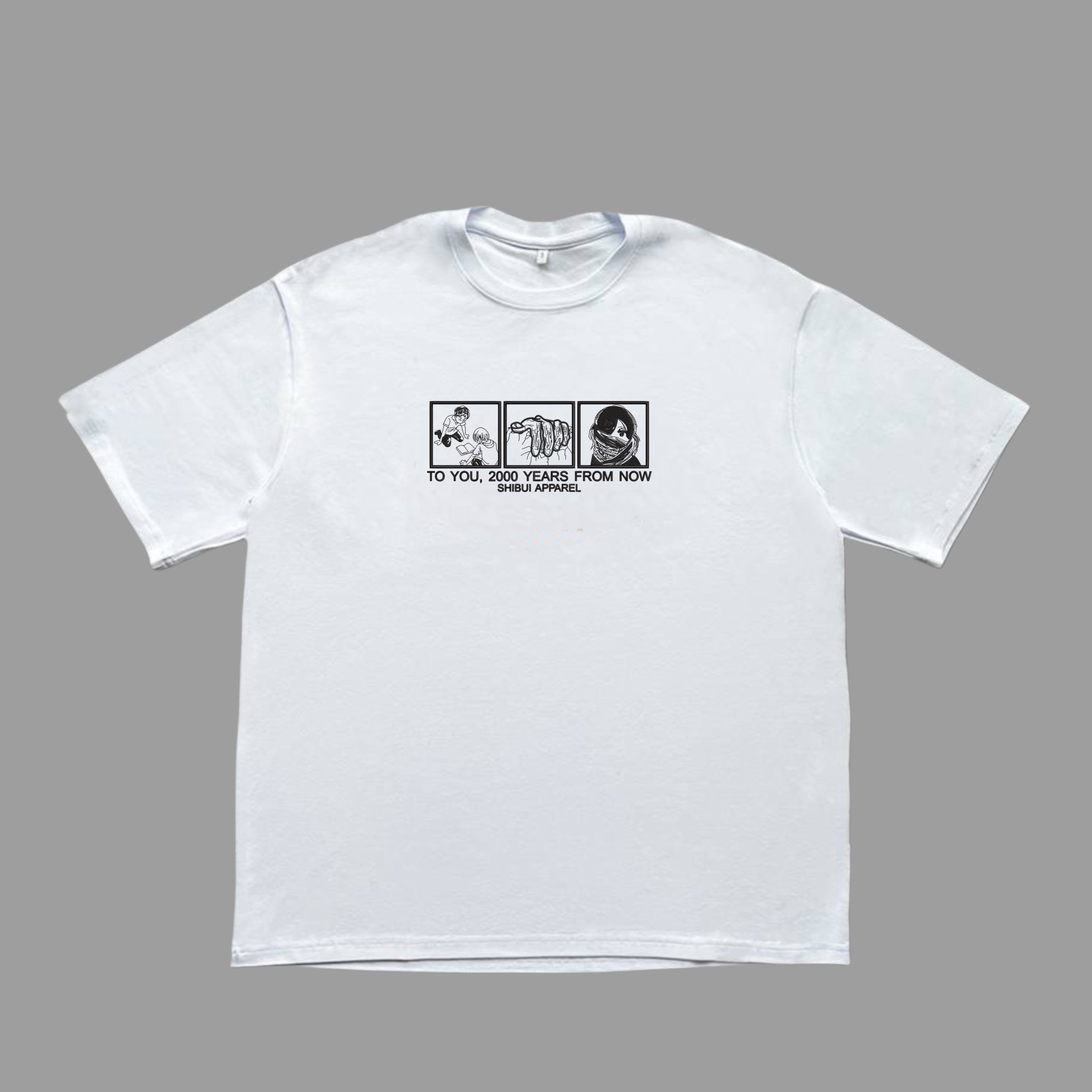 To you, 2000 years from now t-shirt – Keepneedle